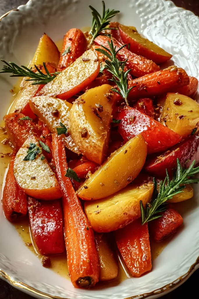 Autumn Bliss Maple Dijon Roasted Apples & Carrots – SavorField